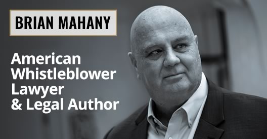 Brian Mahany | Whistleblower & Fraud Recovery Lawyer | Author